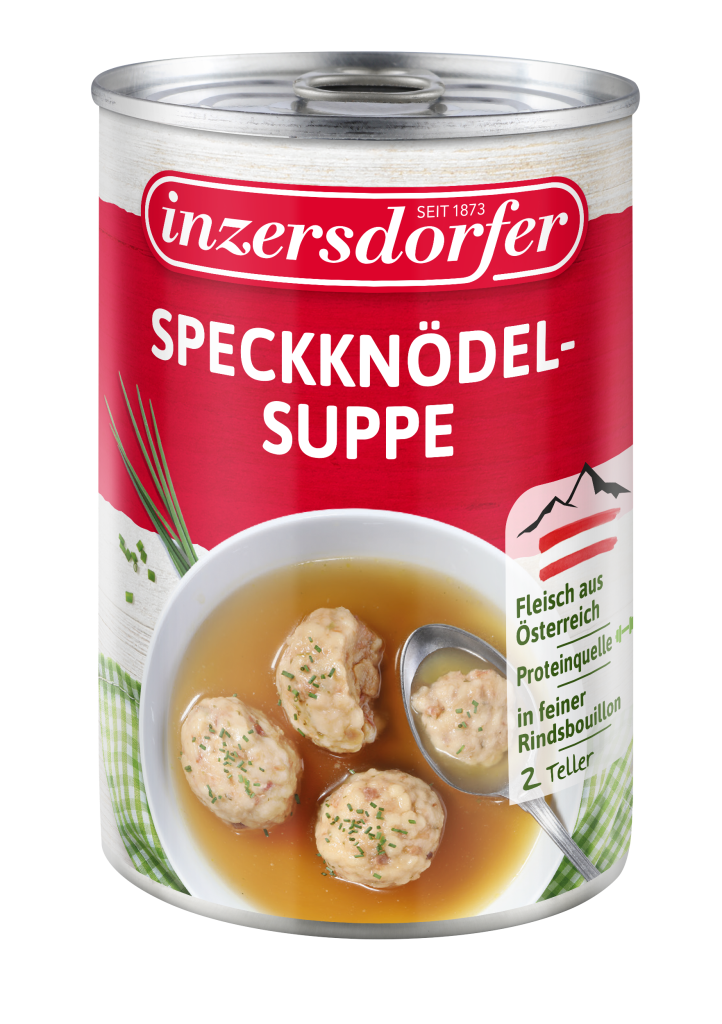 Speckknödelsuppe - Inzersdorfer